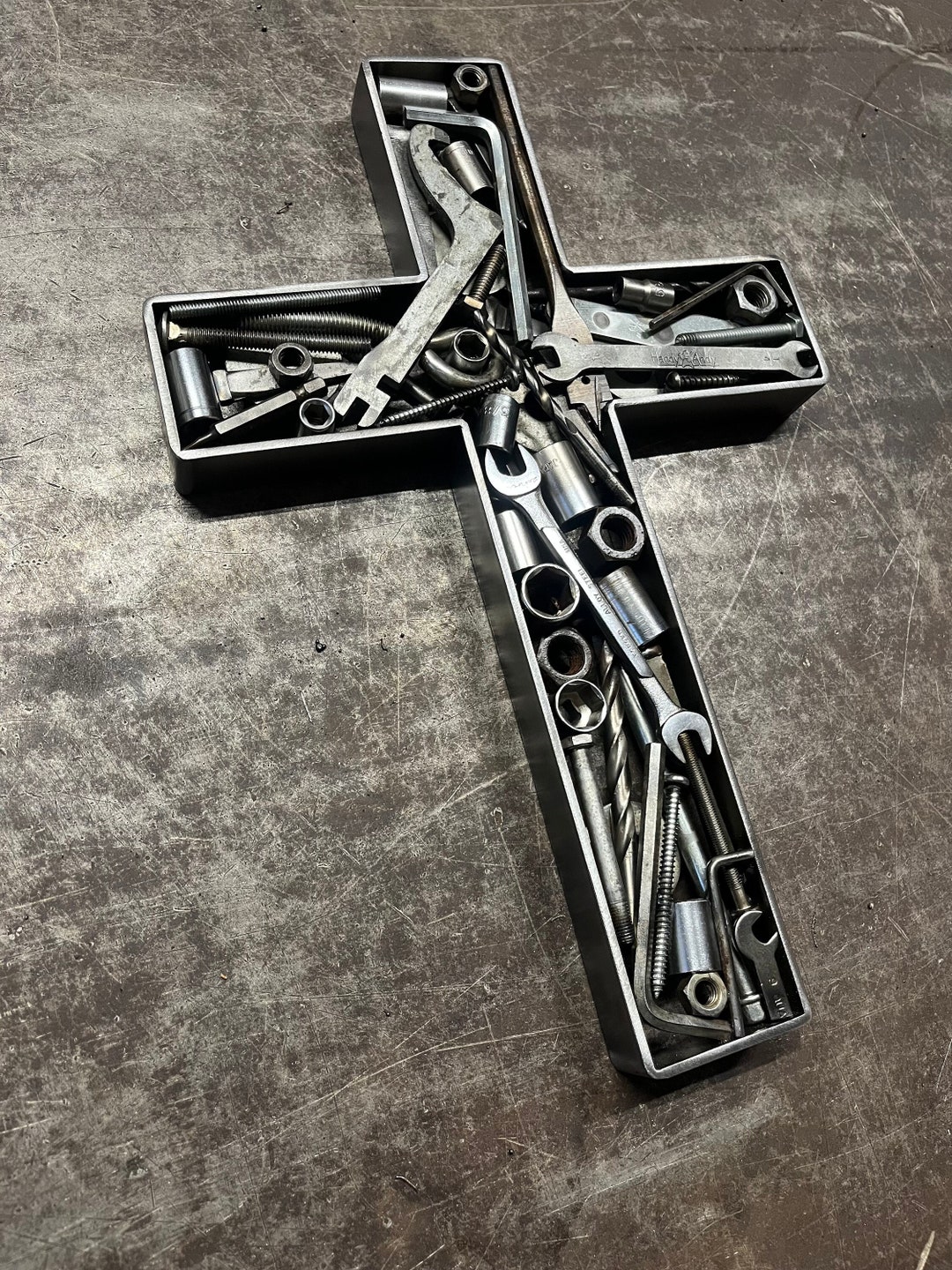 Metal Cross Wall Hanging Sculpture - Etsy