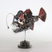Angry Angler, Scrap Metal Sculpture - Etsy