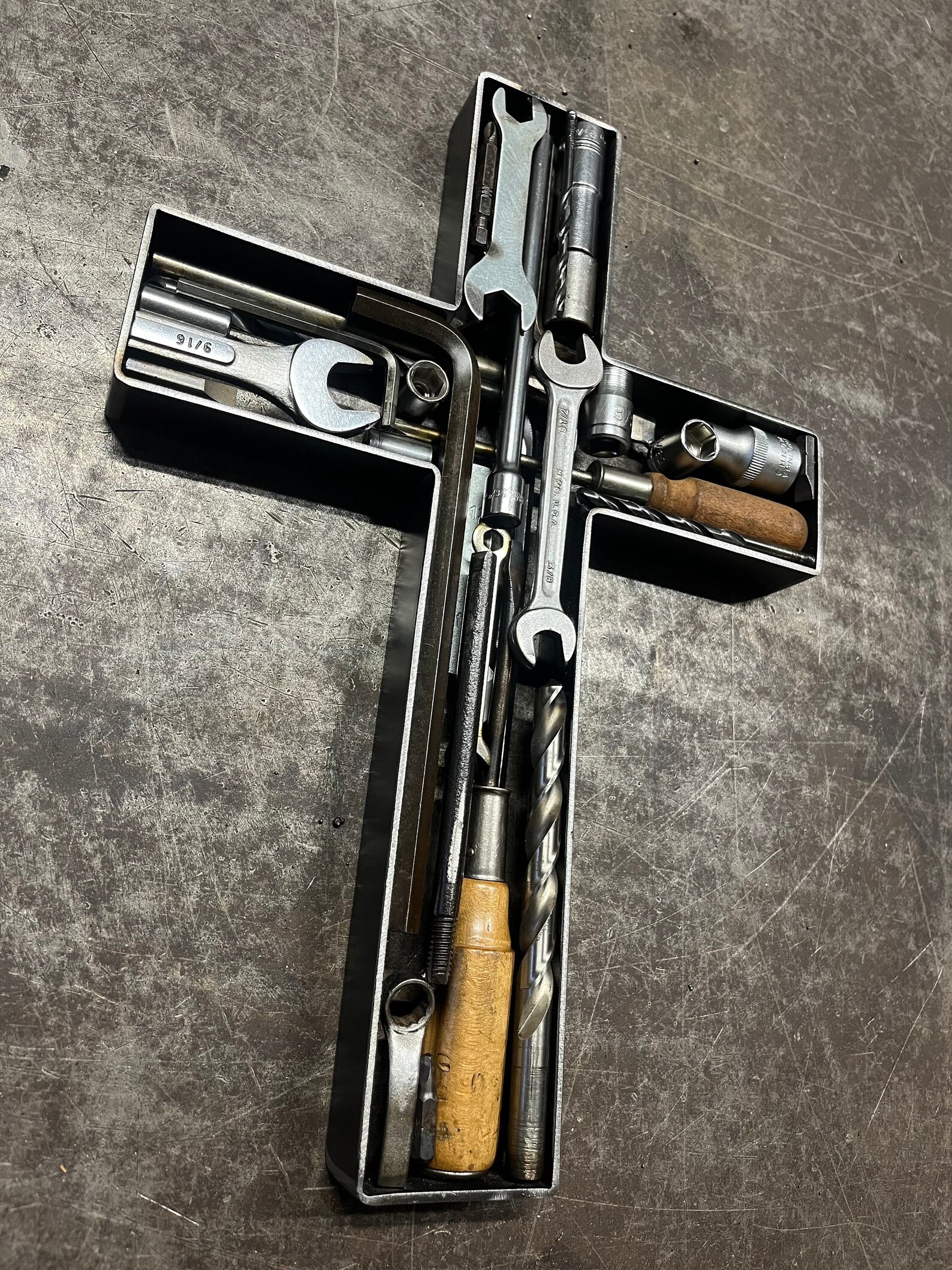 Metal Cross, Wall Hanging Sculpture - Etsy