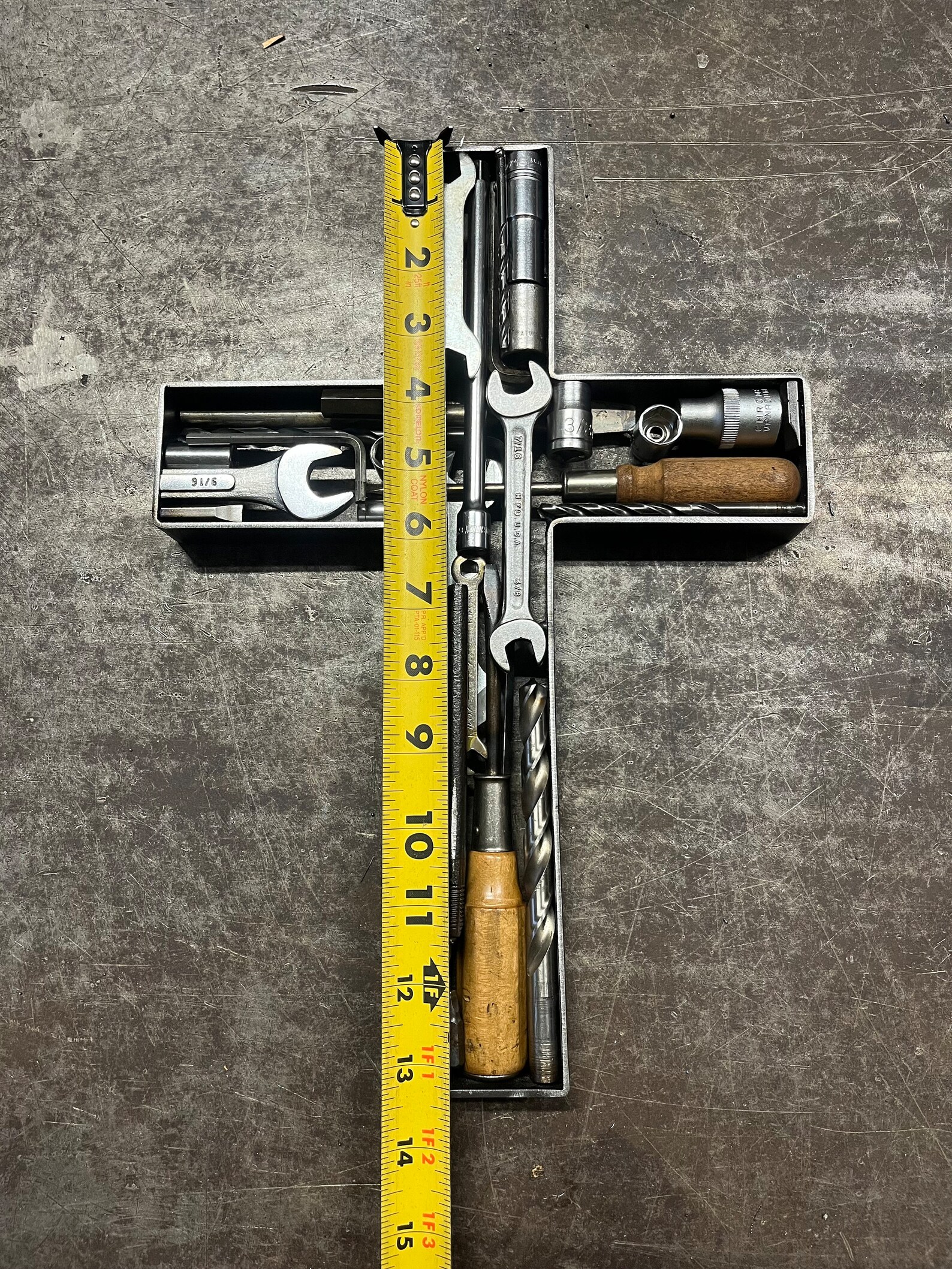 Metal Cross, Wall Hanging Sculpture - Etsy