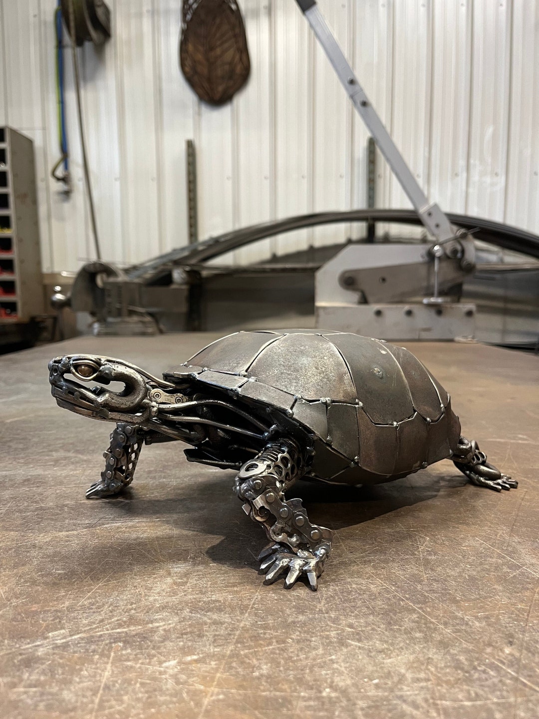 Gopher Tortoise Metal Sculpture - Etsy
