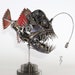Angry Angler, Scrap Metal Sculpture - Etsy