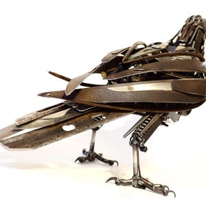 Resistance, Mechanical Raven Sculpture - Etsy