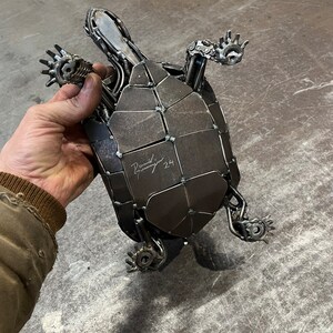 Gopher Tortoise Metal Sculpture - Etsy