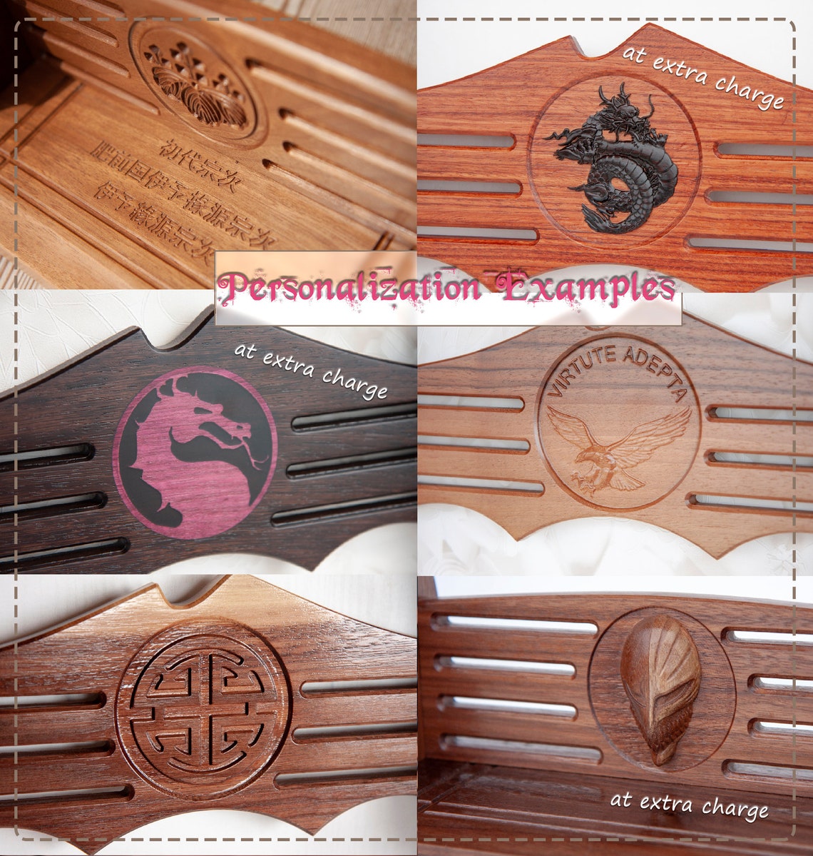 Wooden Japanese sword stand One sword wall rack Katana custom | Etsy