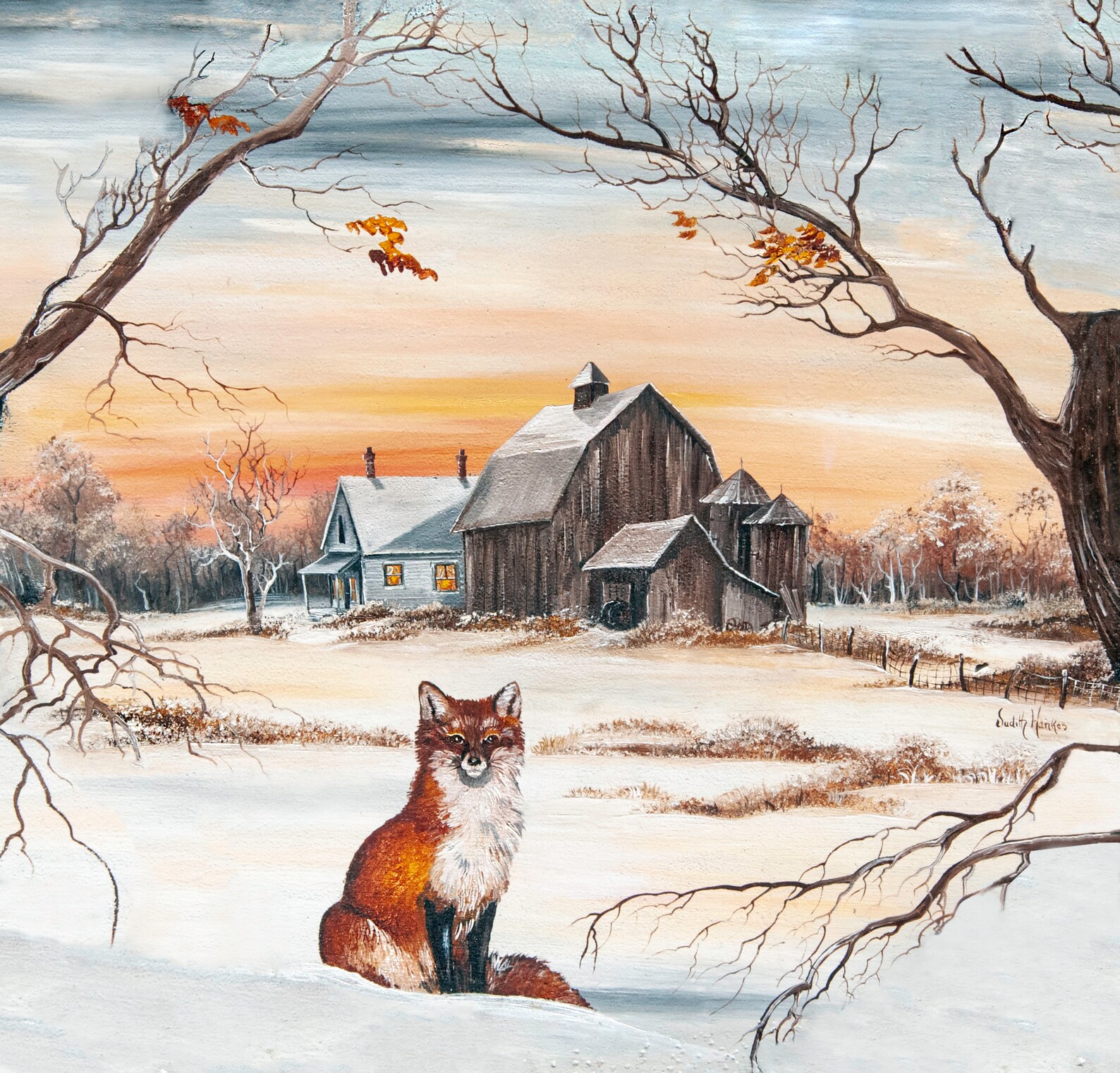 Farm Fox - Etsy
