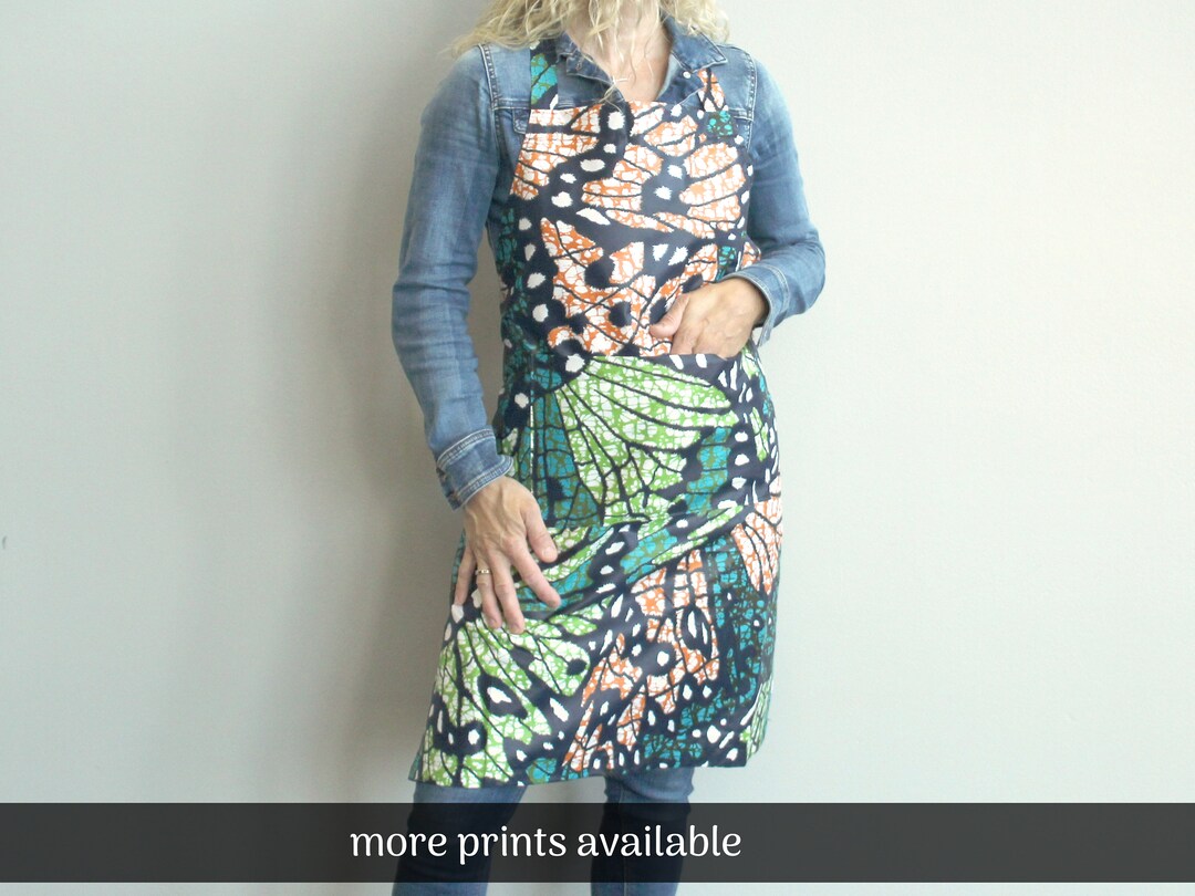 Fair Trade Apron Ankara Apron Womens African Apron Apron - Etsy