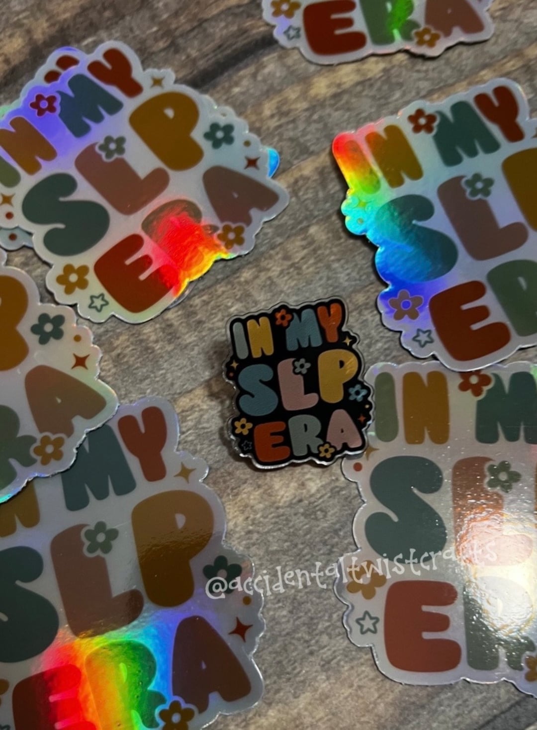 In My SLP Era Pin, Slp Lanyard Pin, Speech Therapy Gift, Slp Backpack ...