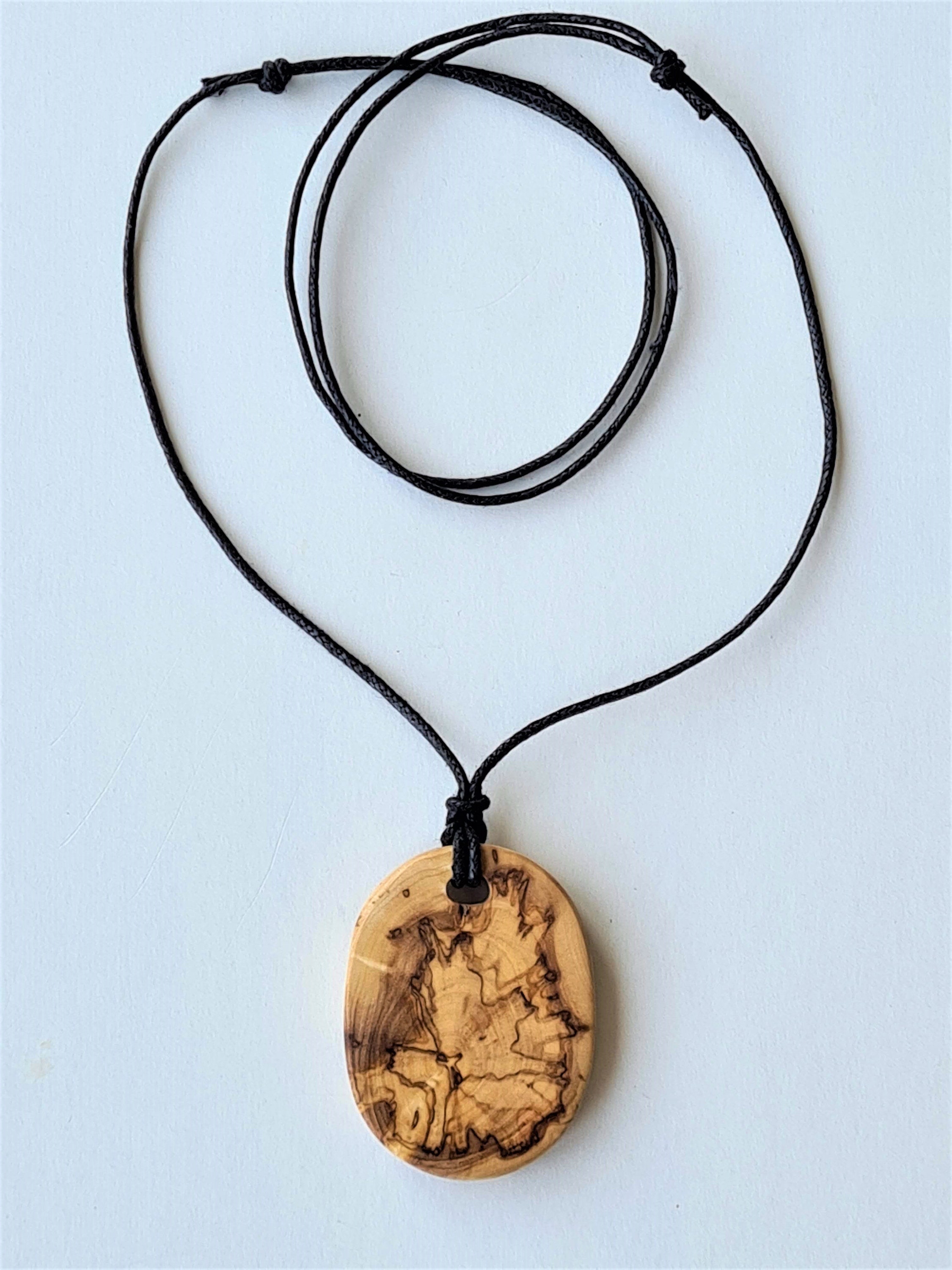 Wood Necklace, Shaman Amulet, Pagan Jewelry, Handmade Gift, Natural ...