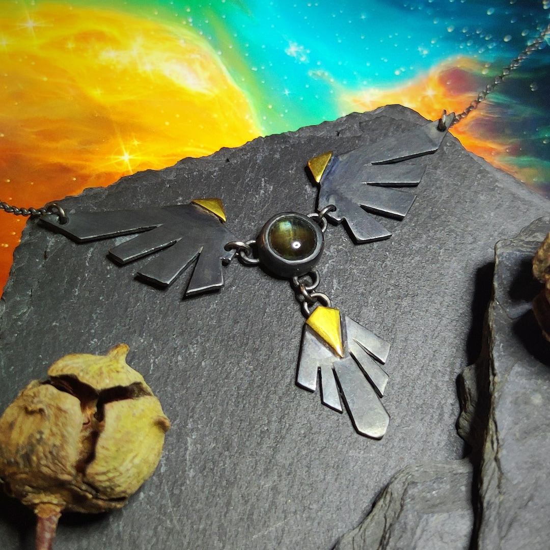 Forged Star, Patinated Silver, Brass and Star Sapphire: tarazed of the ...