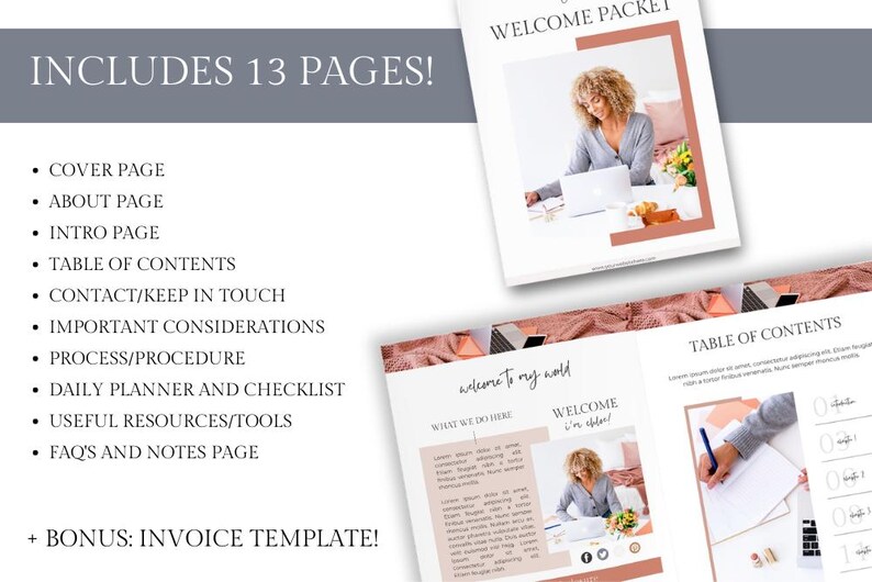 Ebook Template, Client Welcome Pack, Workbook Template, Canva Templates ...