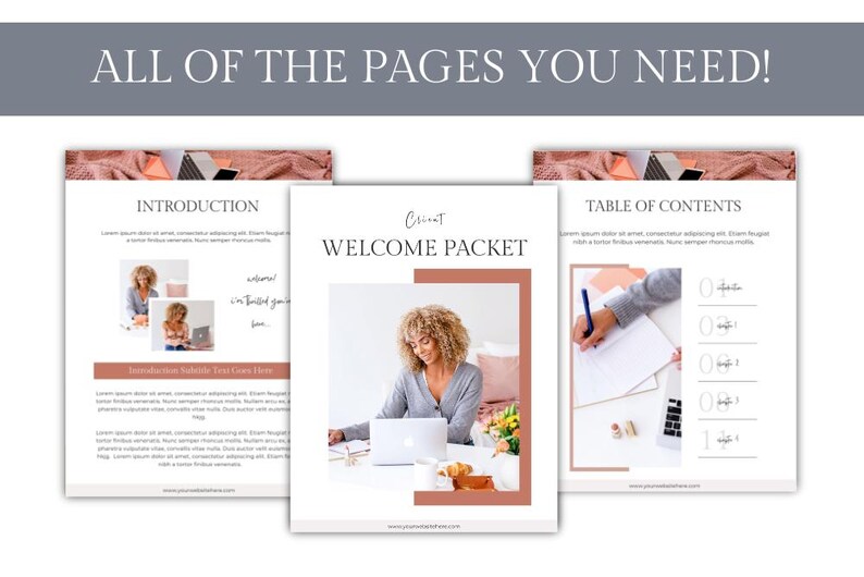 Ebook Template, Client Welcome Pack, Workbook Template, Canva Templates ...