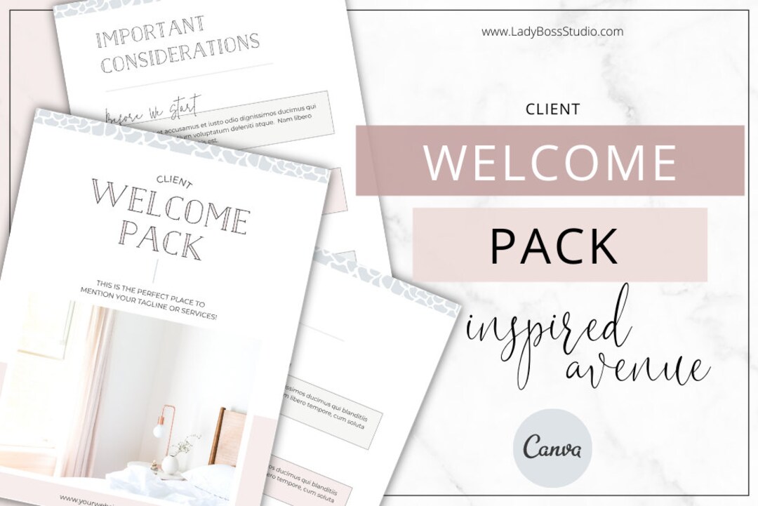 Ebook Template, Client Welcome Pack, Workbook Template, Canva Templates ...