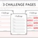 Challenge Template Lead Magnet Workbook Template Freebie - Etsy