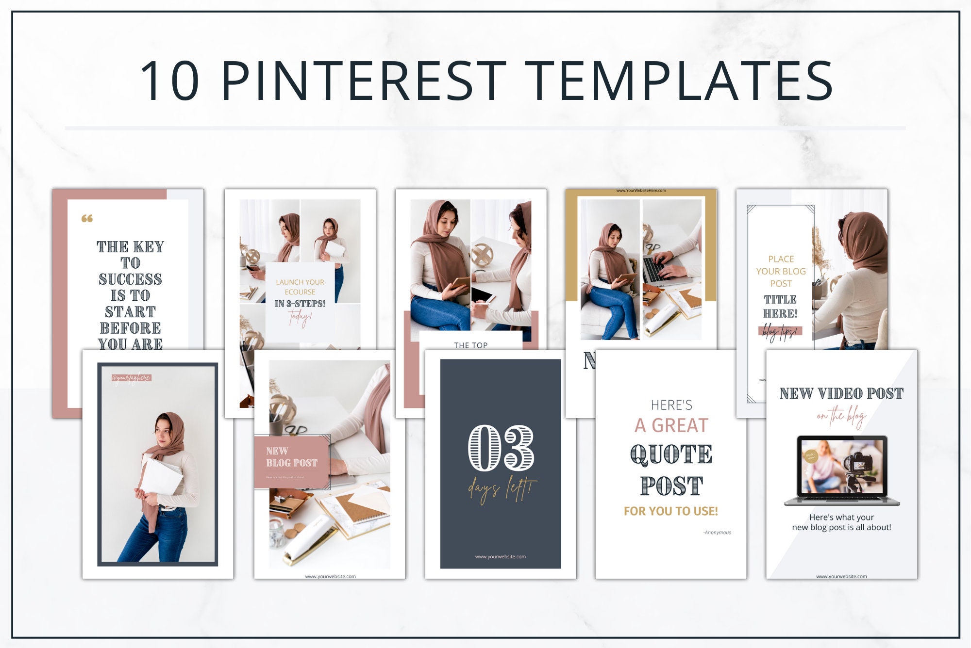 Pinterest Templates Pinterest Templates Canva Instagram | Etsy