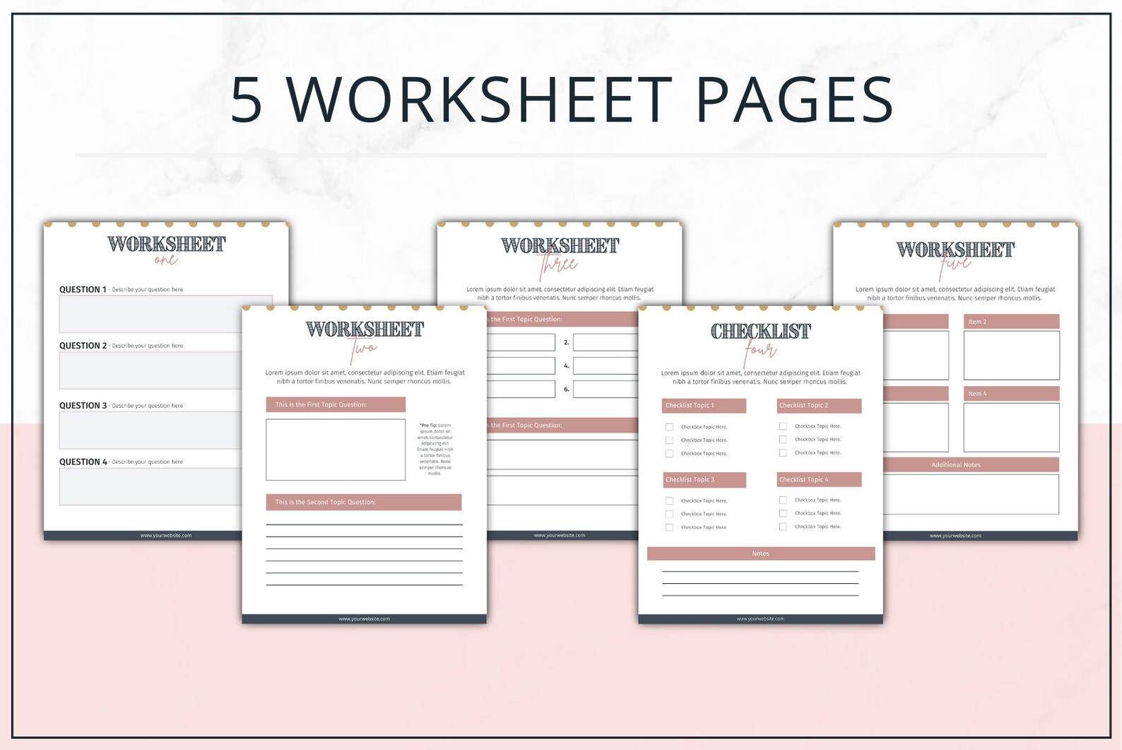 Ebook Template Lead Magnet Workbook Template Freebie Canva - Etsy