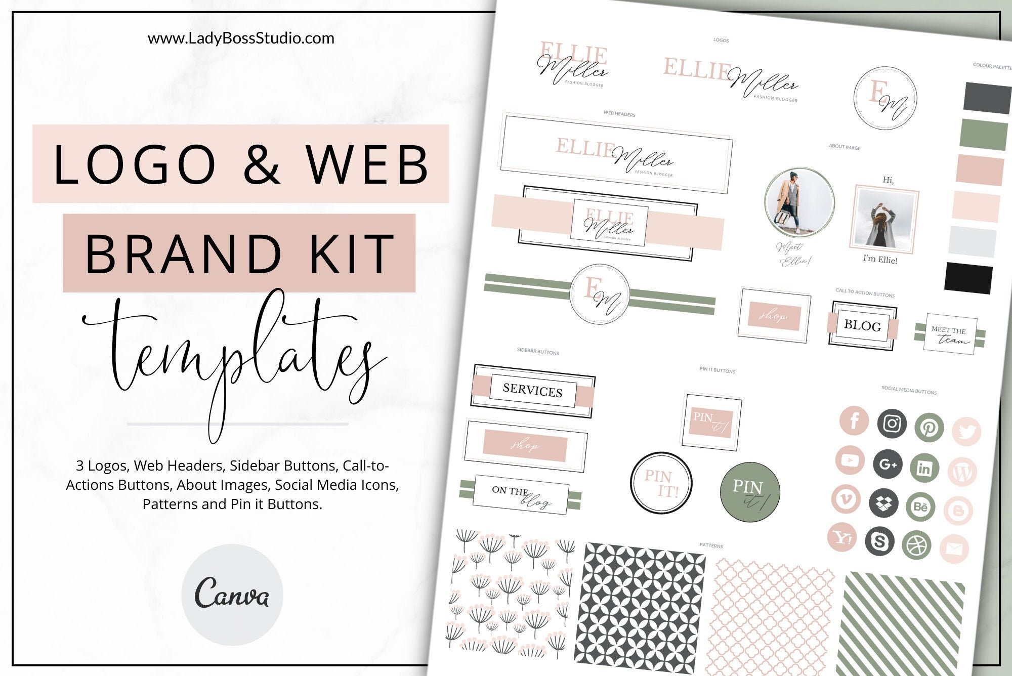 Graphic Design Neutral Branding Kit Branding Kit for Brand Clarity ...