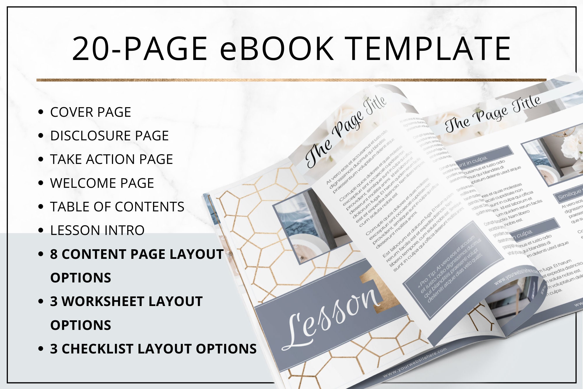 Ecourse Bundle Ecourse Templates Course Template Slide - Etsy