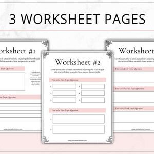 Ebook Template, Lead Magnet, Workbook Template, Freebie, Canva Template ...