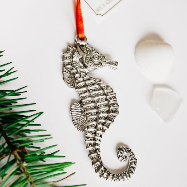 Seahorse Ornament - Etsy
