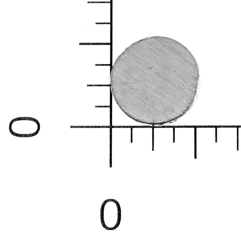 Circle Pewter Stamping Blank: DIY Metal Supplies, Made in USA - Etsy