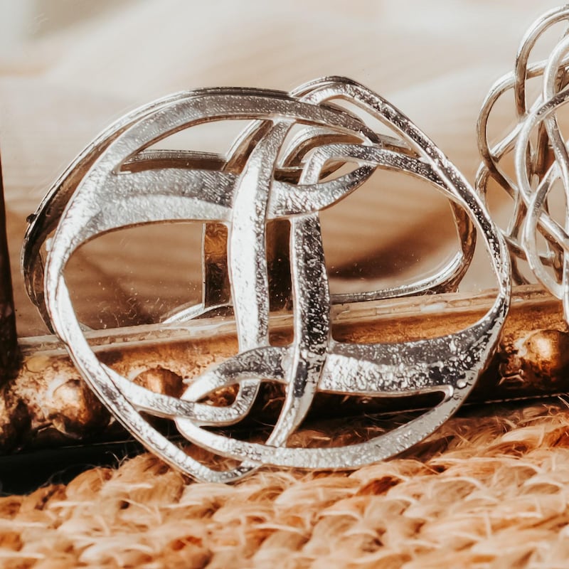 Silver Scarf Ring Vintage - Etsy