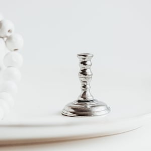 Antique Pewter, Mini Candlesticks Set, Vintage Candle Holder ...