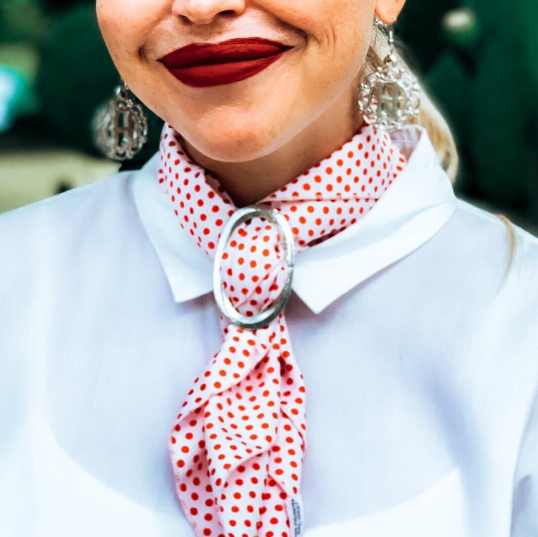 Oval Scarf Ring, Scarf Clip, Scarf Ring, Scarf Clasp, Scarf Slides ...