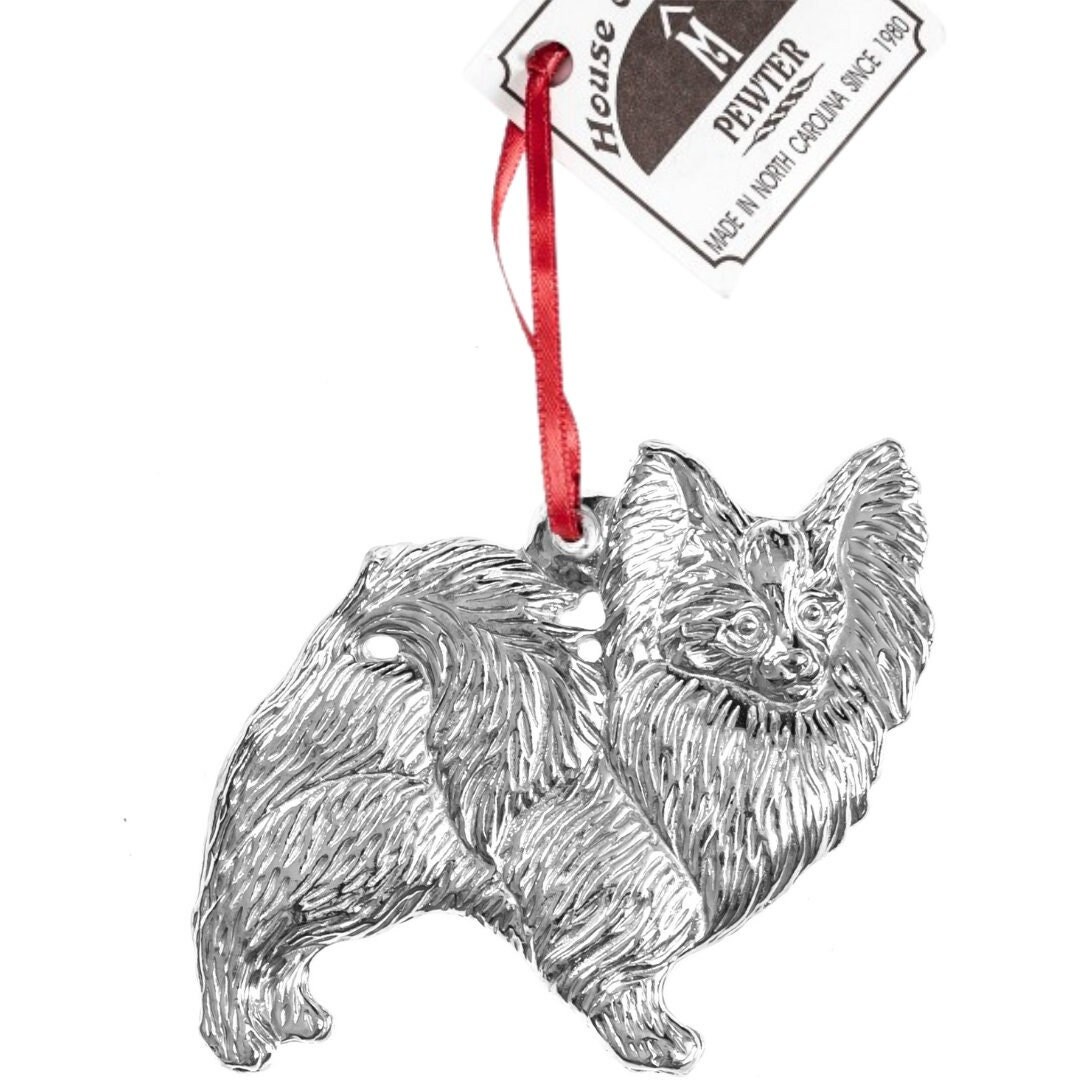 Handcrafted Pewter Papillon Ornament: Keychain, Suncatcher, Gift Set - Etsy