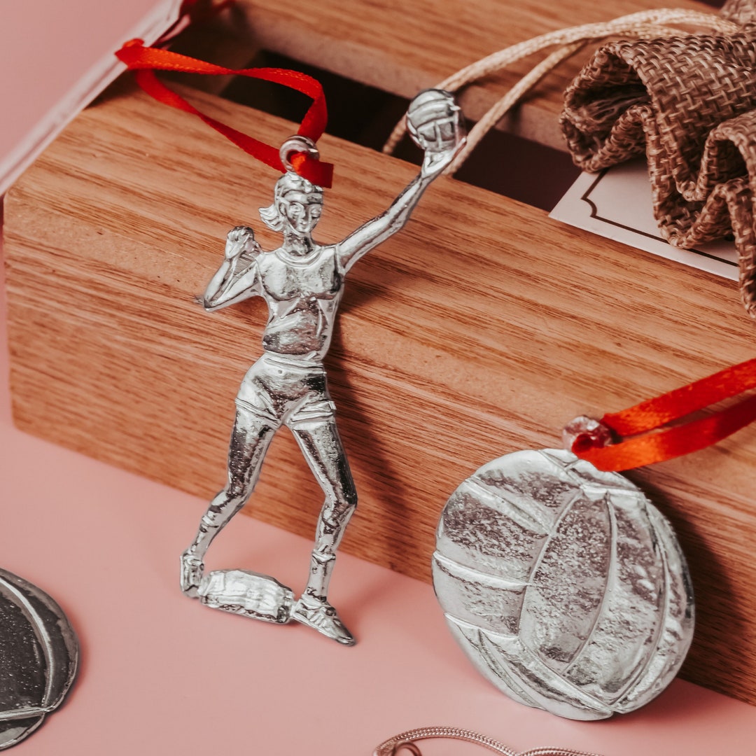 Volleyball Christmas Ornament - Volleyball Player Gift - Female Athlete ...
