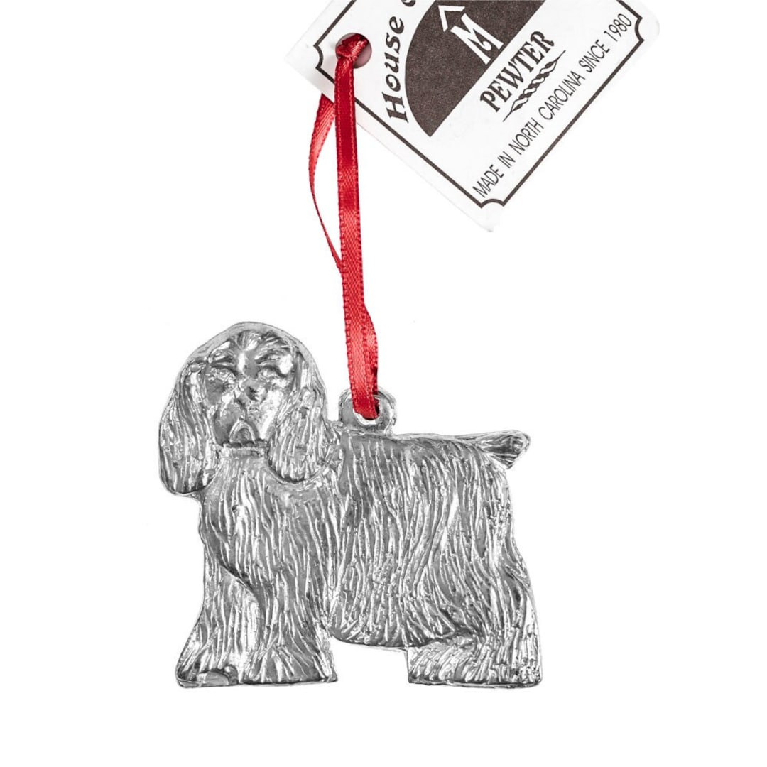 Cocker Spaniel Ornament, Cocker Spaniel, Spaniel Gift, Spaniel Ornament ...
