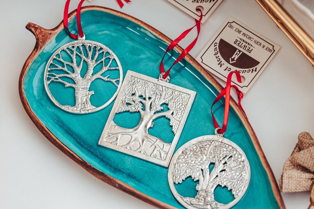Pewter Tree of Life, Tree of Life, Tree Ornament, Tree of Life ...