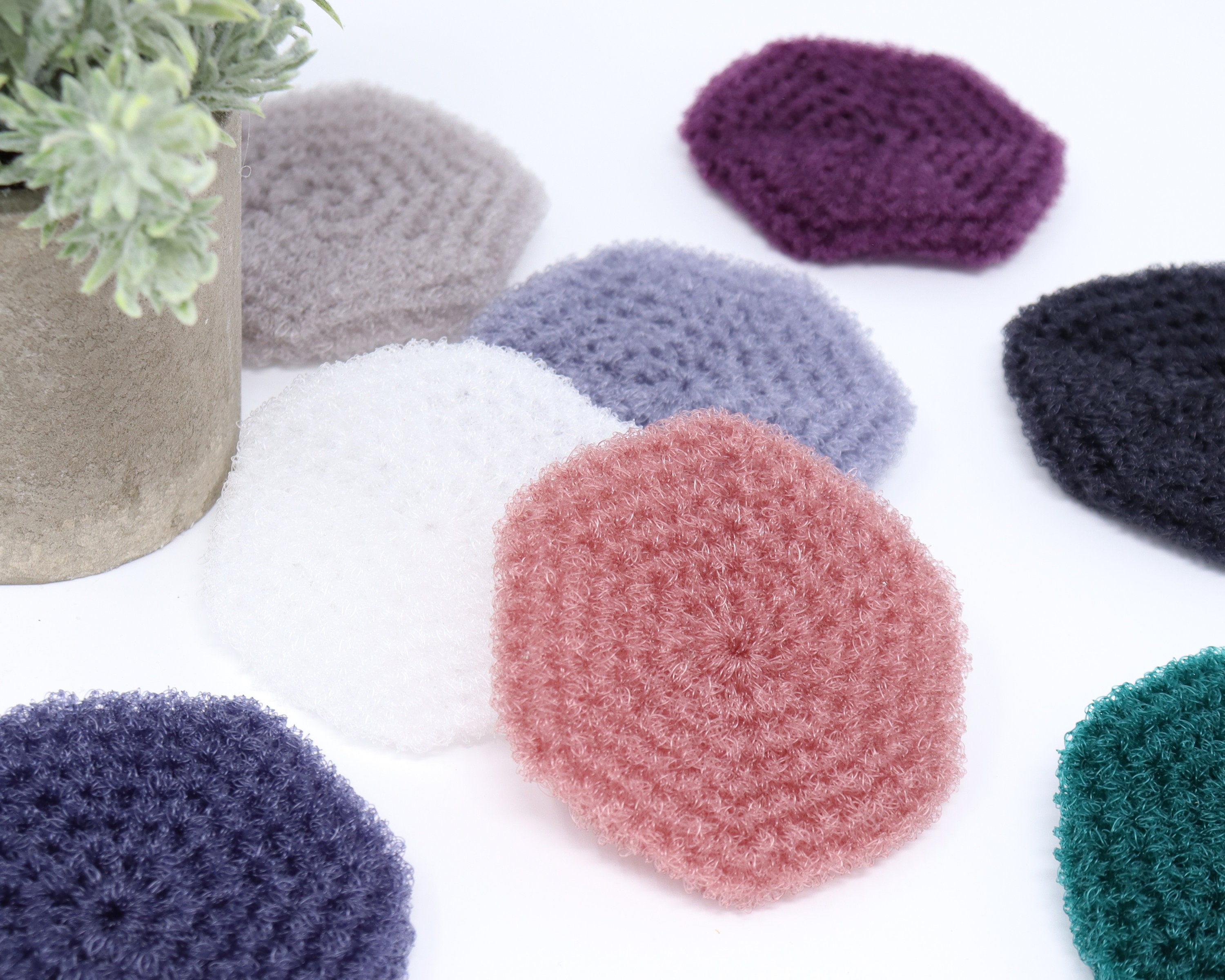 Dish Scrubby Kitchen Scrubber Crochet Scratcher Nylon - Etsy