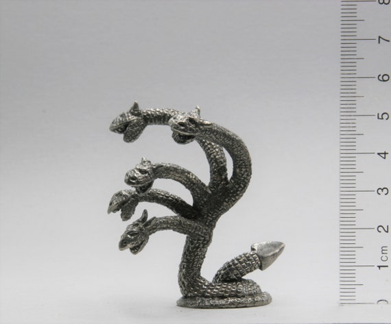 Hydra with Five Heads mini 28mm scaletabletop RPG miniature | Etsy