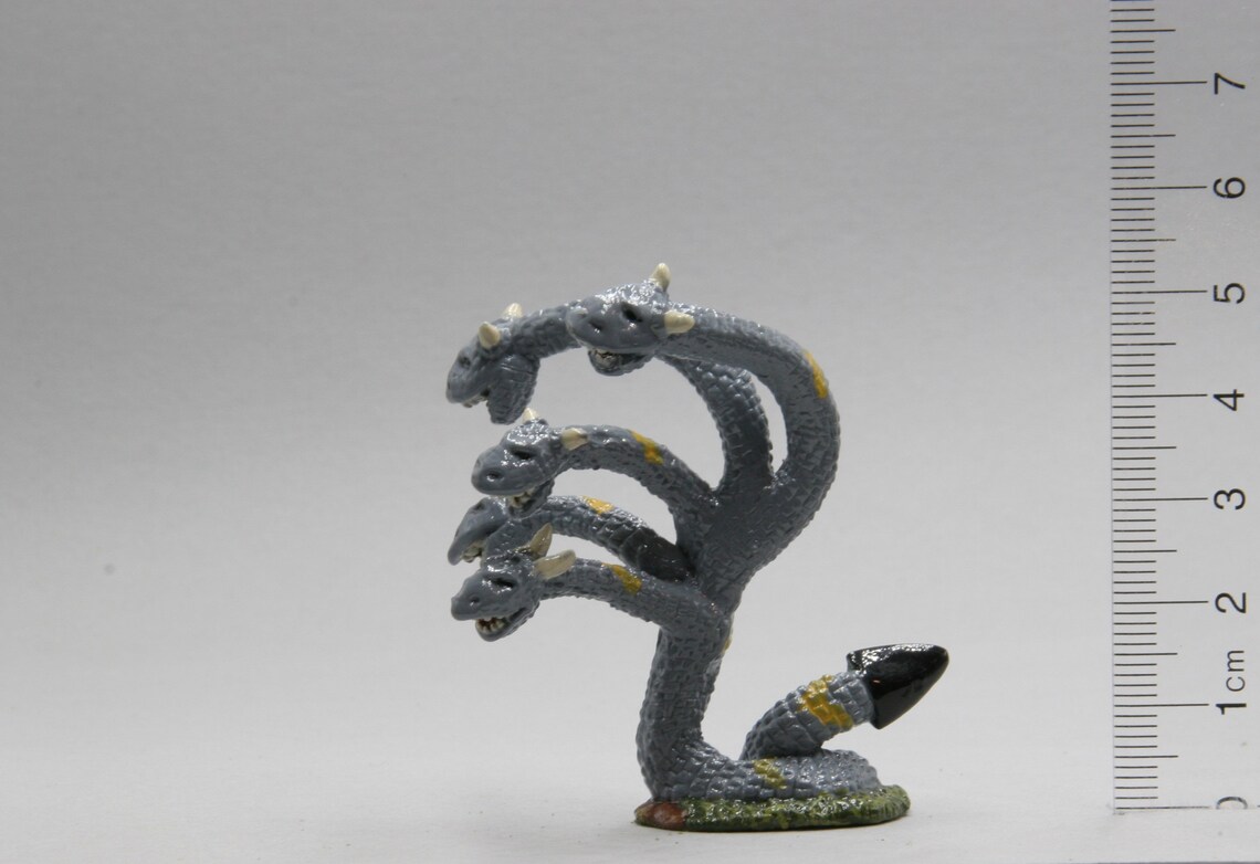 Hydra With Five Heads Mini 28mm Scaletabletop RPG Miniature - Etsy