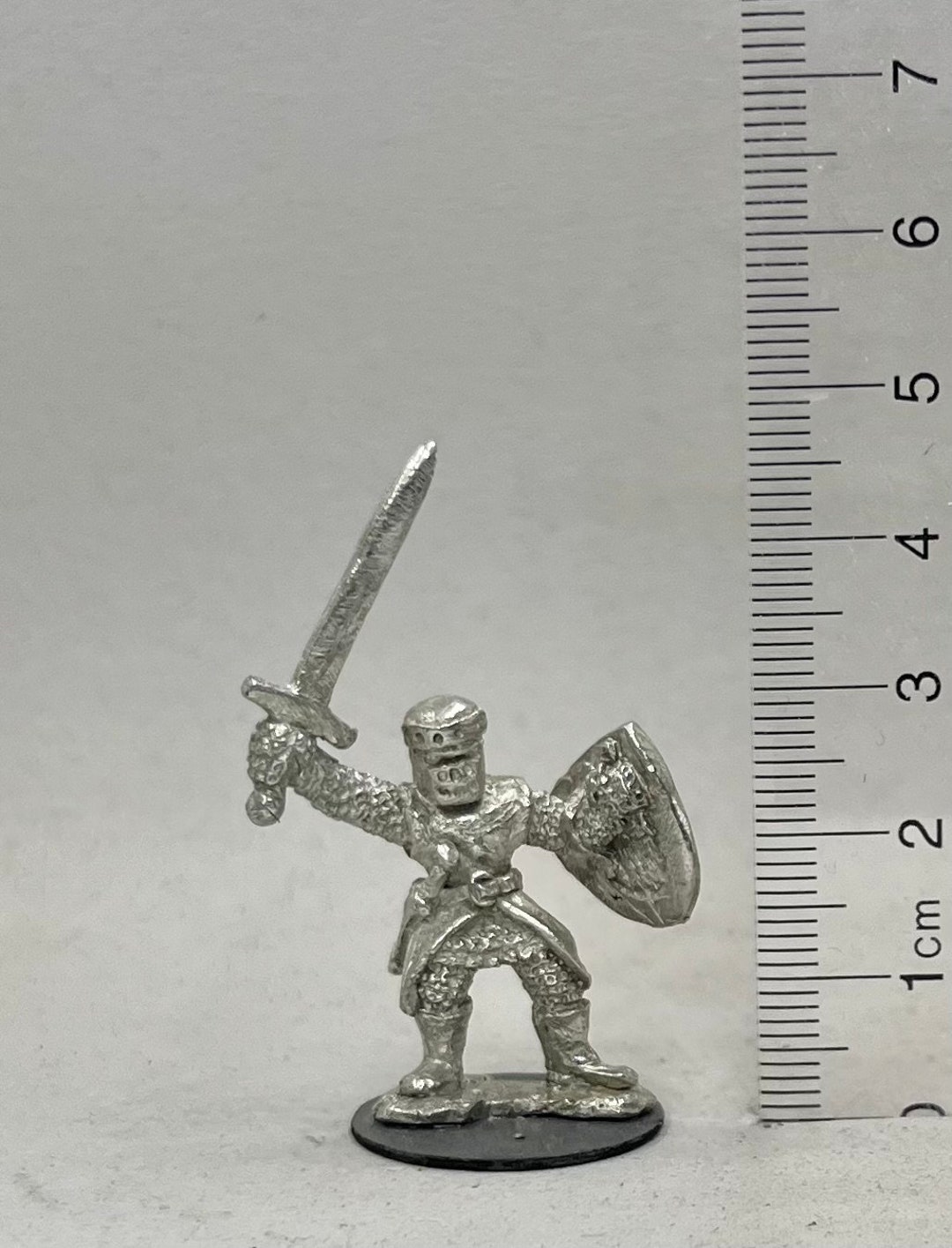 28mm Fighter With Rounded Helm and Sword - Etsy