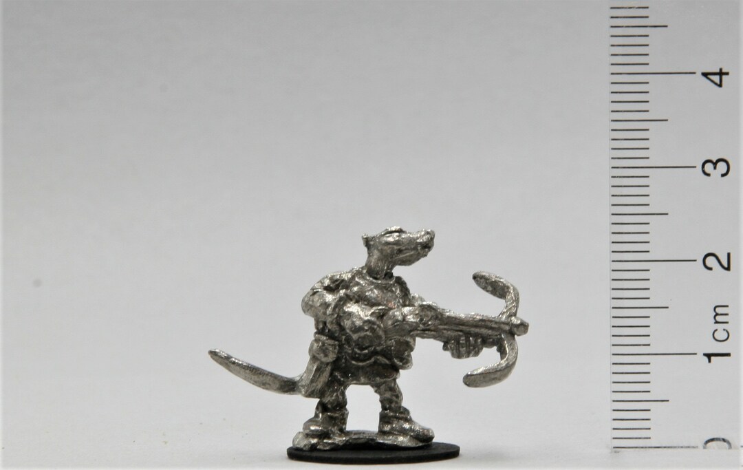 Wererat With Crossbow Mini, 28mm Scale,tabletop RPG Miniature, D&D ...