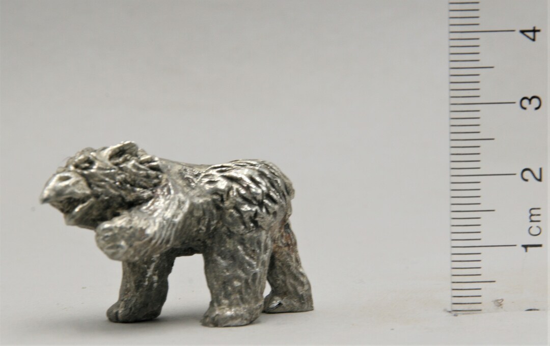 Owlbear Unpainted Mini, 28mm Scale,tabletop RPG, D&D Figurine in Pewter ...