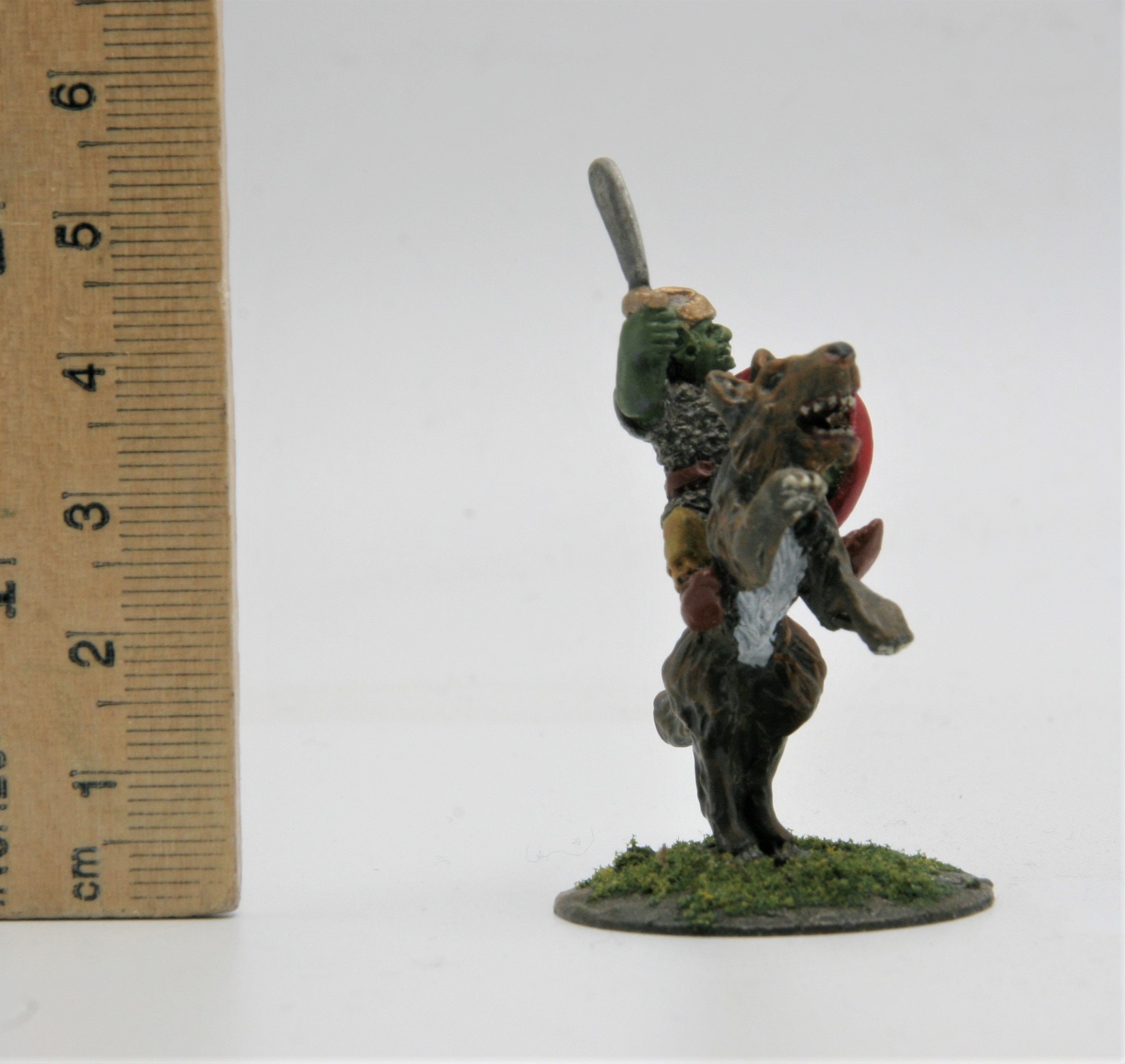 Goblin on Giant Wolf Mini, 28mm Scale,tabletop RPG Miniature, D&D ...