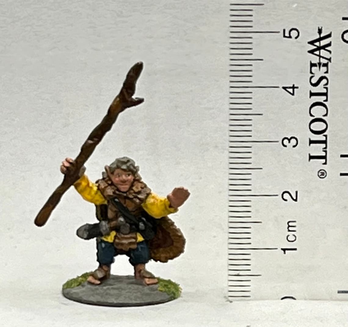 Halfling Druid Mini 28mm Scaletabletop RPG Miniature D&D - Etsy