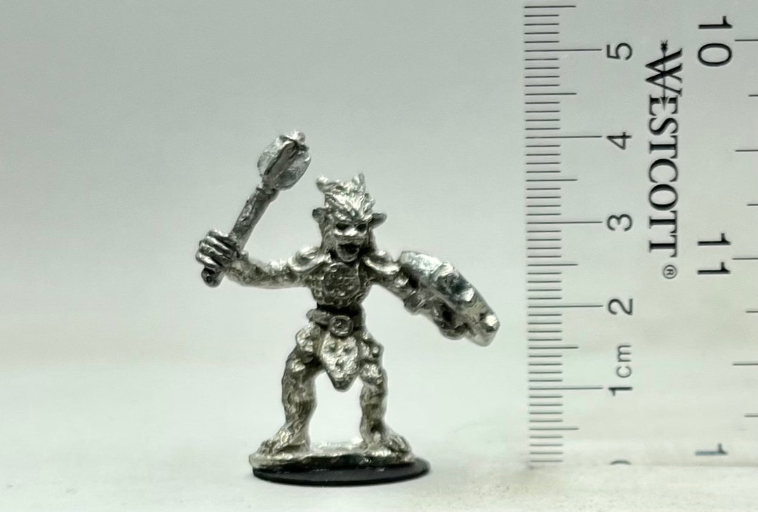 Bugbear With Axe and Shield Mini 28mm Scaletabletop RPG - Etsy