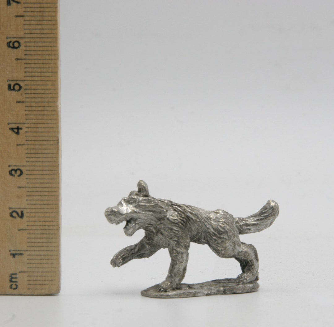 Giant Wolf Mini, 28mm Scale,tabletop RPG Miniature, D&D Figurines ...