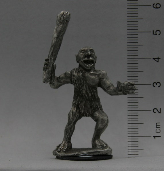 Troll With Club Unpainted Mini 28mm Scaletabletop RPG | Etsy