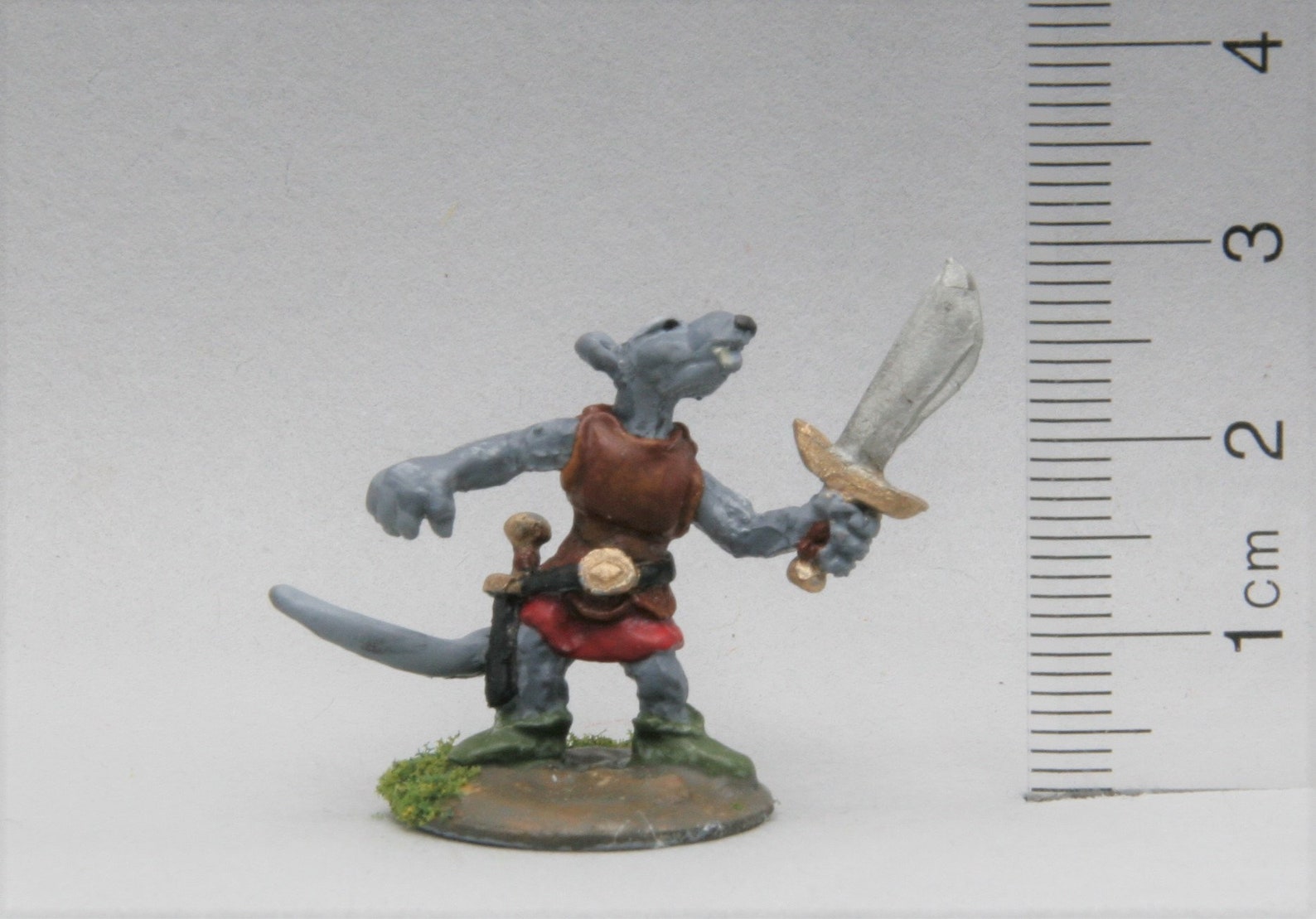 Wererat With Sword Mini, 28mm Scale,tabletop RPG Miniature, D&D ...