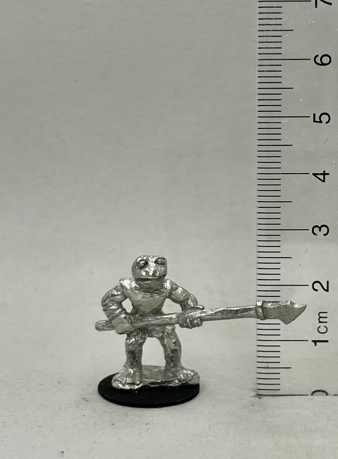 28mm Frog Person With Spear, Bullywug, Unpainted Mini, 28mm Scale ...