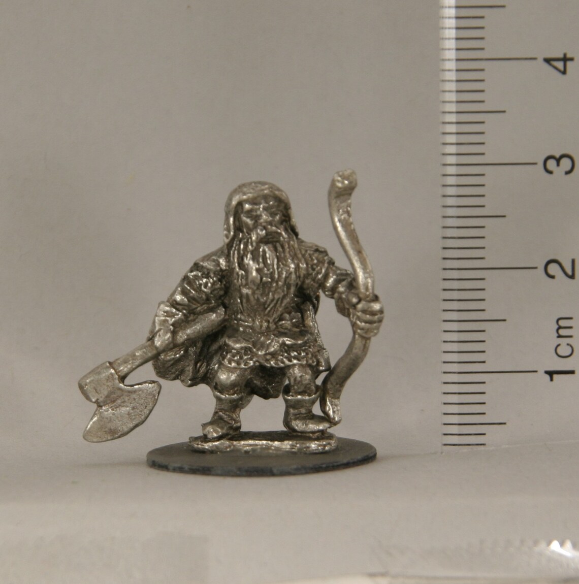 Dwarf Ranger With Bow and Axe Unpainted Mini 28mm - Etsy
