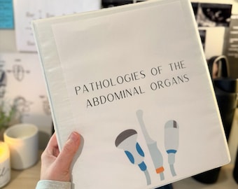 Ultrasound Pathology Guide Binder (abdomen) - Etsy