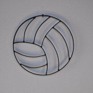 Volleyball Ball Metal Wall Décor and Wall Sculpture - Etsy