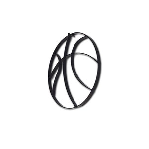 Basketball Ball Metal Wall Décor and Wall Sculpture - Etsy