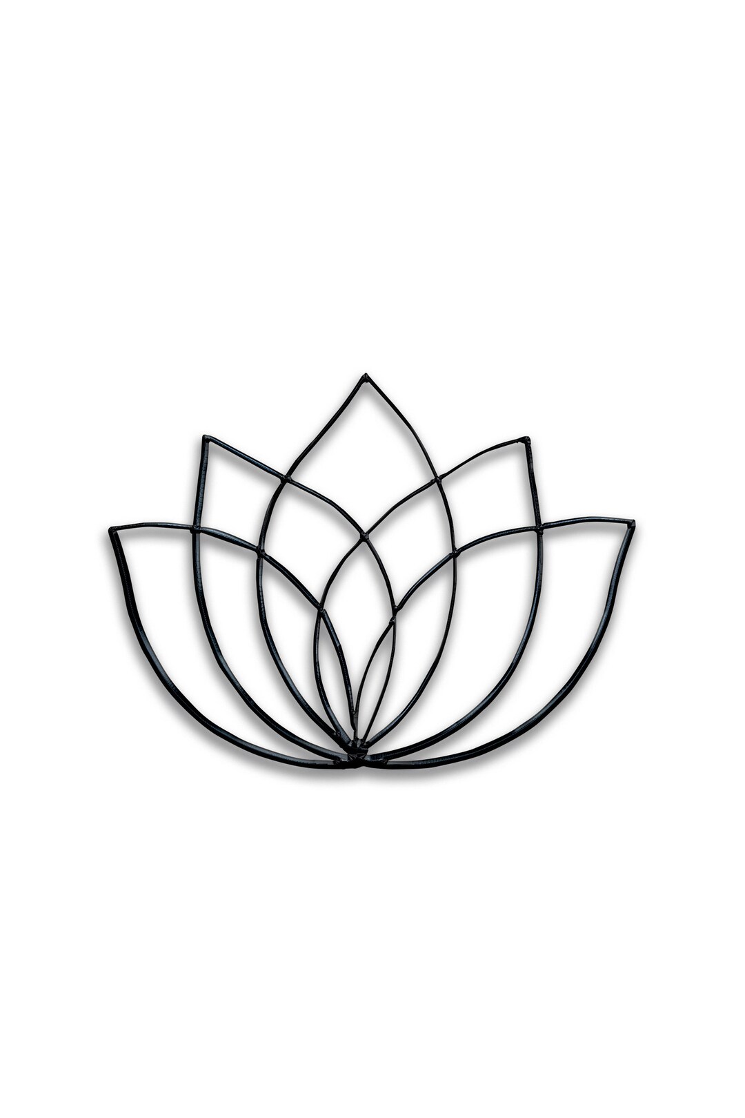 Lotus Metal Art Flower Wall Décor and Sculpture - Etsy